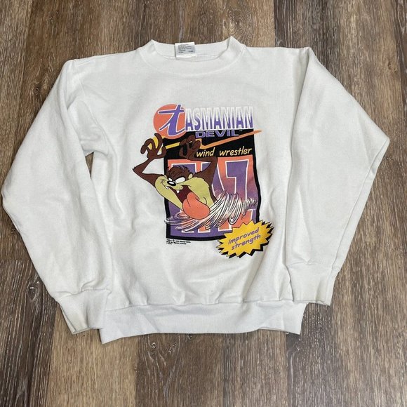 Warner Bros. | Shirts & Tops | Vintage Taz Sweater | Poshmark